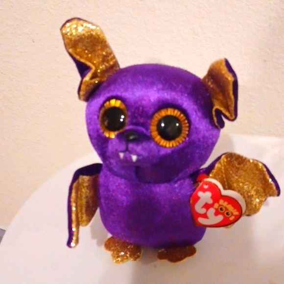 Toys | Beanie Boo Purple Count Ty Plush | Poshmark